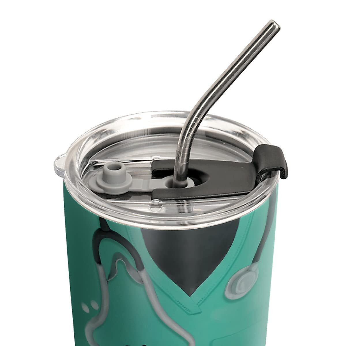 64HYDRO 20oz Nurse Gifts for Women, Men, Nurse Practitioner Gifts, Nurse Appreciation Gifts Nurse Nutrition Facts Tumbler Cup with Lid, Double Wall Vacuum Insulated Travel Coffee Mug