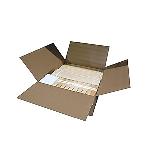 Mann Lake FR812 100-Pack Unassembled Grooved Top and Bottom Endbars Without Holes, 6-1/4-Inch