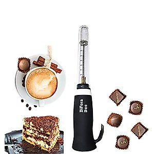 New Premium Class Difora Duo Milk Frother and Frappe Maker, UNIQUE VARIABLE SPEED, 30W, 120V. Super Reliable Motor, Made to Stand on Counter