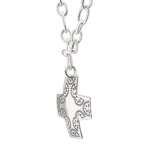 Silpada 'Cross Pendant Necklace' in Sterling Silver