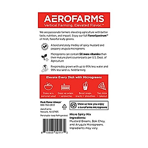 AeroFarms Micro Spicy Mix, 2oz