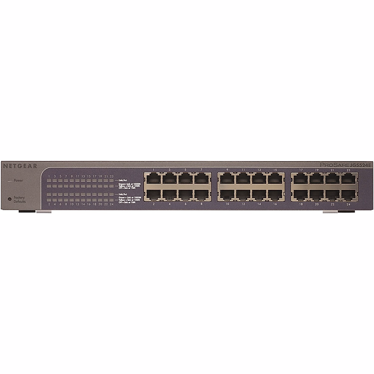 Netgear ProSafe Plus Switch 24-Port Gigabit Ethernet | JGS524E