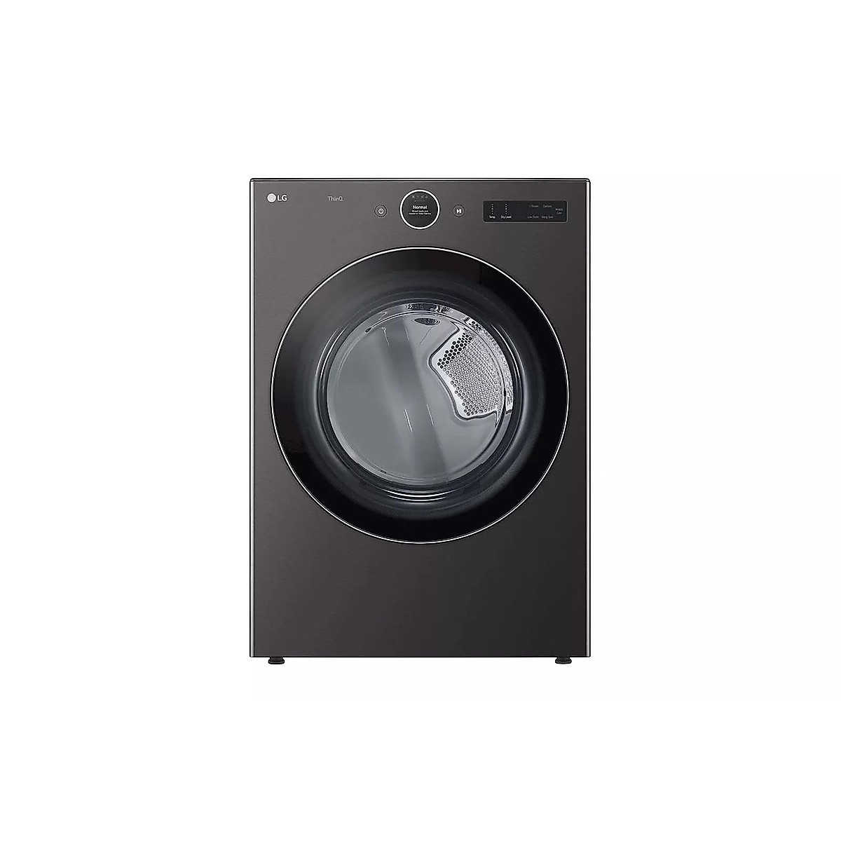 LG DLEX6700B 27 Inch Smart Electric Dryer with 7.4 Cu. Ft. Capacity, 23 Dryer Cycles, Wrinkle Care, TurboSteam, Dial-A Cycle™ Knob, FlowSense Indicator, AI Fabric Sensor