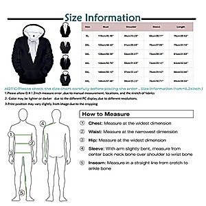 Ymosrh Sweatshirt, Warm Sweaters For Men Winter Sweaters Sudadera Para Hombre Con Capucha De Marca Unisex Men's Novelty Hoodies 3D Print Graphics Hoody Pullover Hooded Sweatshirts Mens (5XL, Navy)