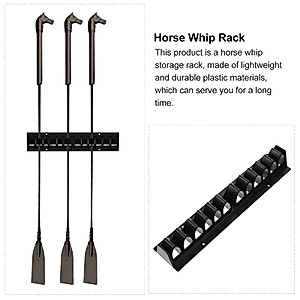 balacoo 2 Pcs Storage Rack Fishing Pole Stand Holding Rack Holder Horse Ranch Accessory Hippodrome Tool Storage Holder Storage Stand Storage Bracket Holder