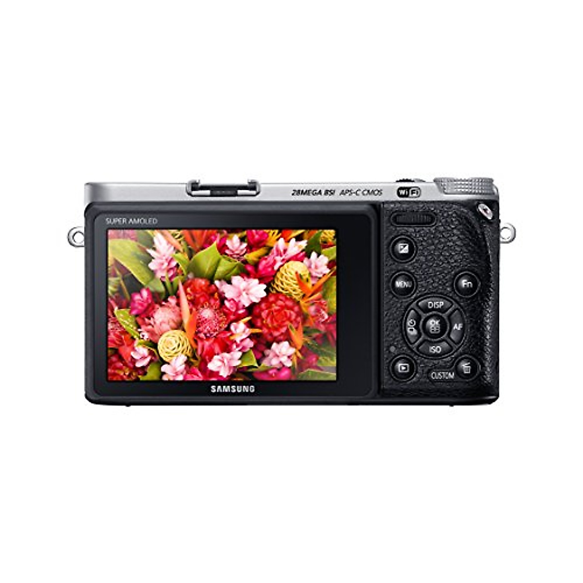 Samsung Electronics EV-NX500ZBMIUS NX500 28 MP Wireless Smart Compact System Camera with Included Kit Lens