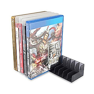 iFCOW Storage Stand CD Disk Holder Storage Rack for PS4/PS4 Slim/PS4 PRO Game Card Box