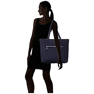 Vera Bradley Women's Performance Twill Tote Bag, Classic Navy, One Size