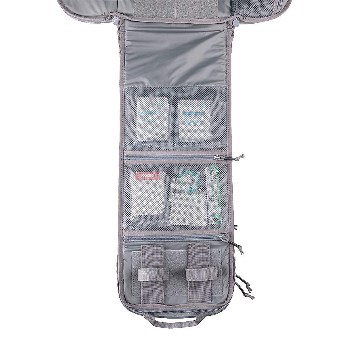 EXCELLENT ELITE SPANKER Medical Backpack Tactical Knapsack Outdoor Rucksack Camping Survival First Aid Backpack(Grey)