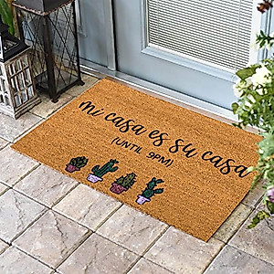 Indoor Mat All-Season Heavy Duty Durable Door Mat with Sayings Doormats Front Door Home Entrance Porch Mat Home Décor for Indoor, Outdoor, Entry, Patio 16" x24"