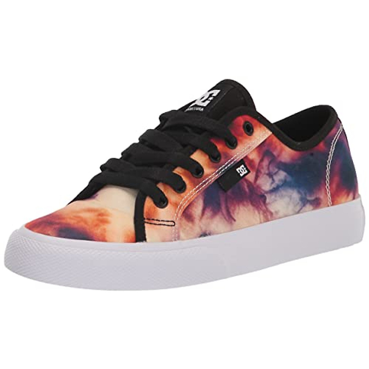 DC Men's Manual TXSE Casual Skate Shoe, Violet/FIRE, 11