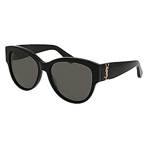 Saint Laurent Authentic YVES SAINT LAURENT Black YSL Sunglasses SL M3-002 *NEW*