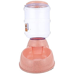 Ipetboom Automatic Gravity Dog Feeder Automatic Pet Feeder Food Dispenser: Dog Cat Dry Food Dispenser Dog Food Bowls Pet Feeding Container for Cats Dogs and Other Animals Dog Automatic Water Bottle