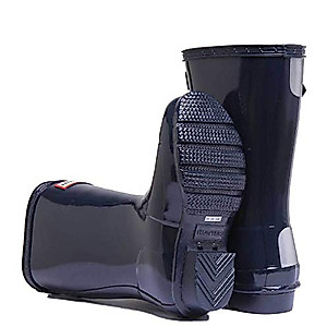 Hunter Original Kids' Gloss Rain Boot (Little Kid/Big Kid) Navy 1 Little Kid M