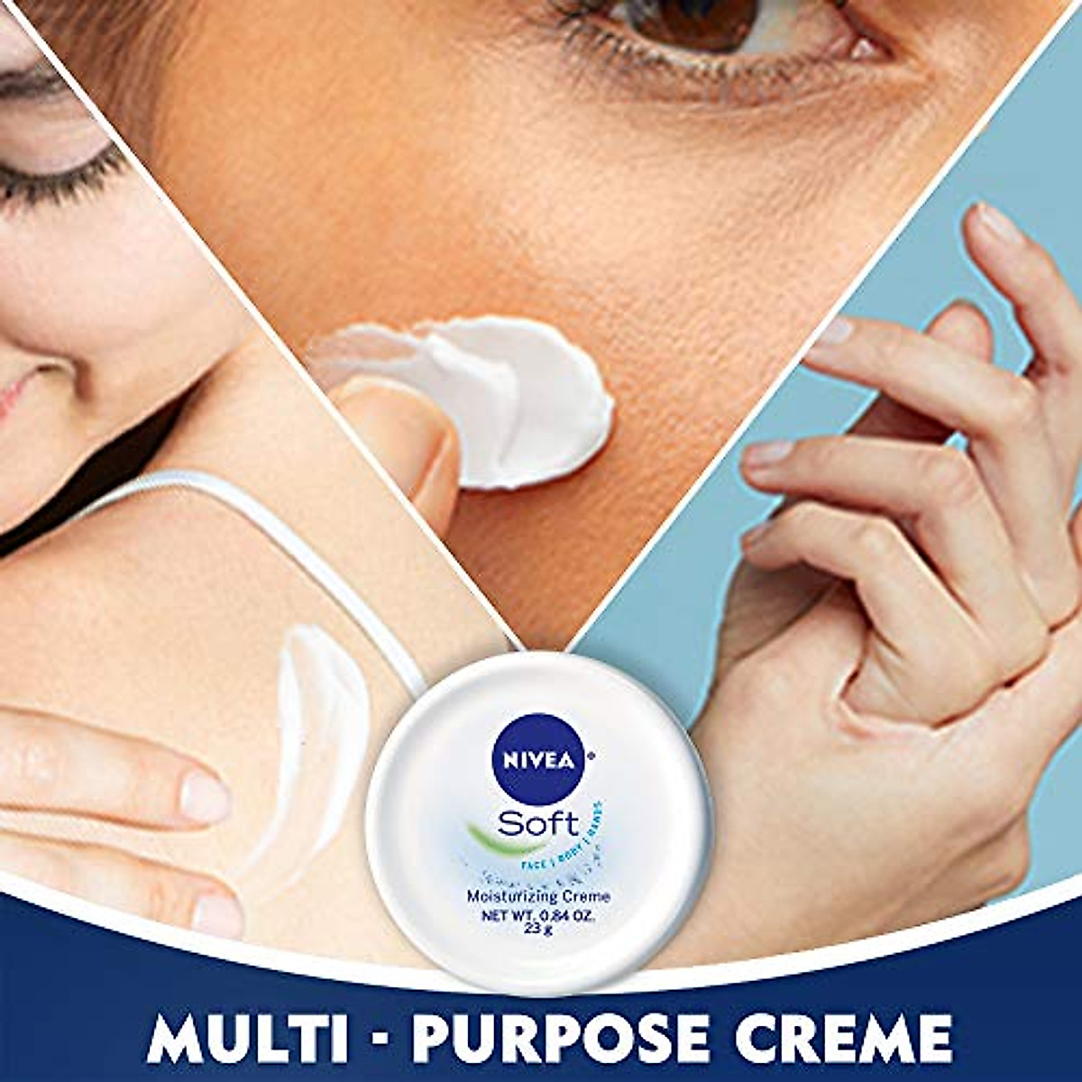 NIVEA In Bloom Variety Pack – 4 Piece with Body Lotion, Body Wash, Lip Balm, and Multipurpose Cream