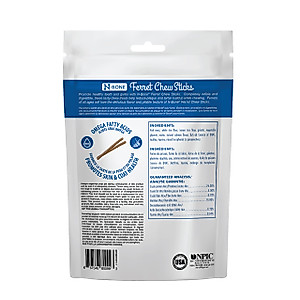 N-Bone Ferret Chew Sticks Salmon Flavor, 1.87-oz Bag
