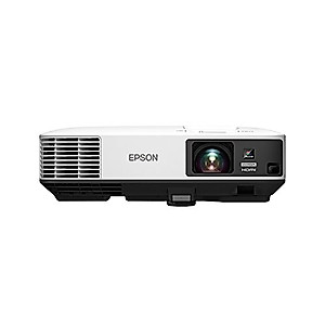Epson V11H817020 PowerLite 2165W LCD Projector, Black/White