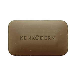 Kenkoderm Psoriasis Dead Sea Mud Soap with Argan Oil & Shea Butter, 4.25 oz, 1 Bar, Dermatologist Developed Skin Care for Soothing & Moisturizing Psoriasis Eczema & Rosacea, Fragrance & Color Free
