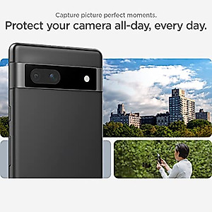 Spigen Camera Lens Screen Protector [GlasTR EZ FIT Optik] Designed for Pixel 7a [Case Friendly] - [2 Pack]