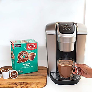 The Original Donut Shop Mocha Latte, Single-Serve Keurig K-Cup Pods, Flavored Coffee Pods, 20 Count