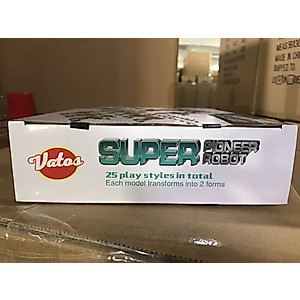 VATOS STEM Robot Building Toys, 577 PCS Construction Toys 25-in-1 STEM Toys for 6 Year Old Boys Creative Building Bricks Engineering Vehicles Blocks Kit for Kids Age 6 7 8 9 10 11 Year Old