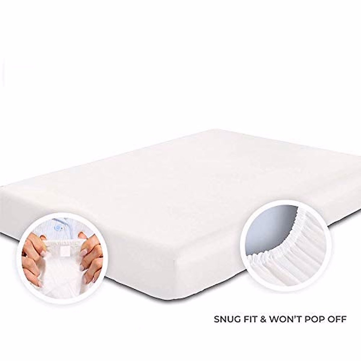 Myrtle Collection Damask Stripe Luxury 1800-TC Heavy Egyptian Cotton 6-PCs Sheet Set Fits 26-28 Inch Deep Pockets (1 Fitted, 1 Flat, 4 Pillowcase) Easy Care Bedding Set (King Size, Sage Green)