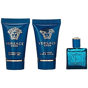 Versace Eros 3 Piece Mini Gift Set