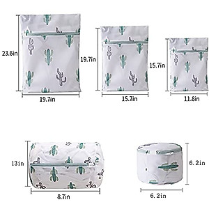 Mesh Laundry Bag，Durable Delicates Mesh Wash Bag for Hosiery, Stocking, Underwear, Bra Lingerie, Sweater,etc.Travel Organization Washing Bag