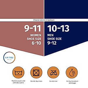 FUN TOES Merino Wool Ankle Socks 6 Pairs Arch Support and Cushioning Heel to Toe Reinforcement Ideal for Hiking (Black, Women 9-11)