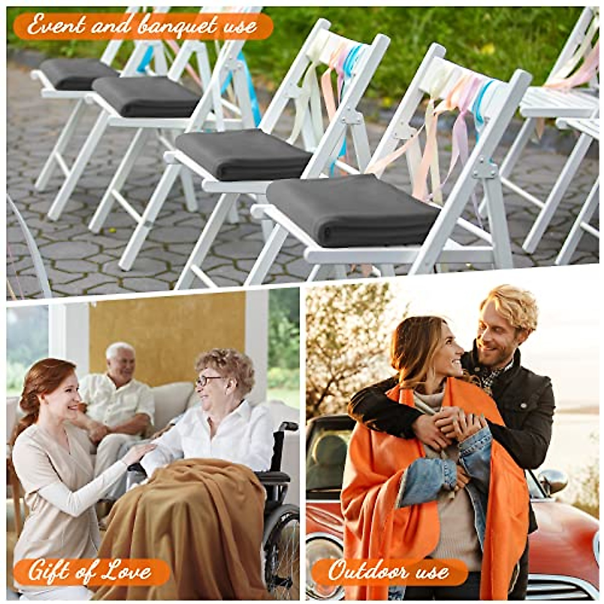 40 Packs Fleece Blanket Bulk 60 x 50 Inch Soft Lightweight Fleece Blanket Warm Cozy Throw Blanket Plush Fleece Pet Blanket for Bed Couch Sofa Home Office Wedding Gifts Travel Camping Multicolor