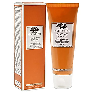 Origins GinZing SPF 40 Energy-Boosting Tinted Moisturizer,1.7 Fl Oz (Pack of 1)