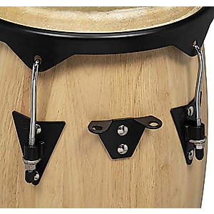 Latin Percussion LP City Wood Congas 10" & 11" Set - Natural Satin Finish