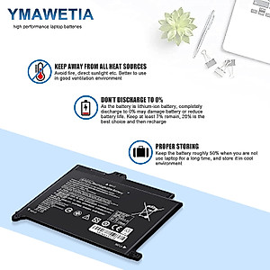 New Replacement BPO2XL BP02XL 849909-850 rechargeable Battery for HP Notebook PC 15-au 15-AW Series 15-AU063NR 15-AU057CL 15-AU023CL 15-AU123CL 15-AW053NR 15-AU062NR 15-AU020WM HSTNN-LB7H 849569-421
