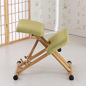 SHIJIANX Kneeling Chair Home Office Chairs Adjustable Orthopedic Chair Anti-humped Student Chair Children's Posture Correction Chair Adult Computer Chair Home Strong Load-Bearing