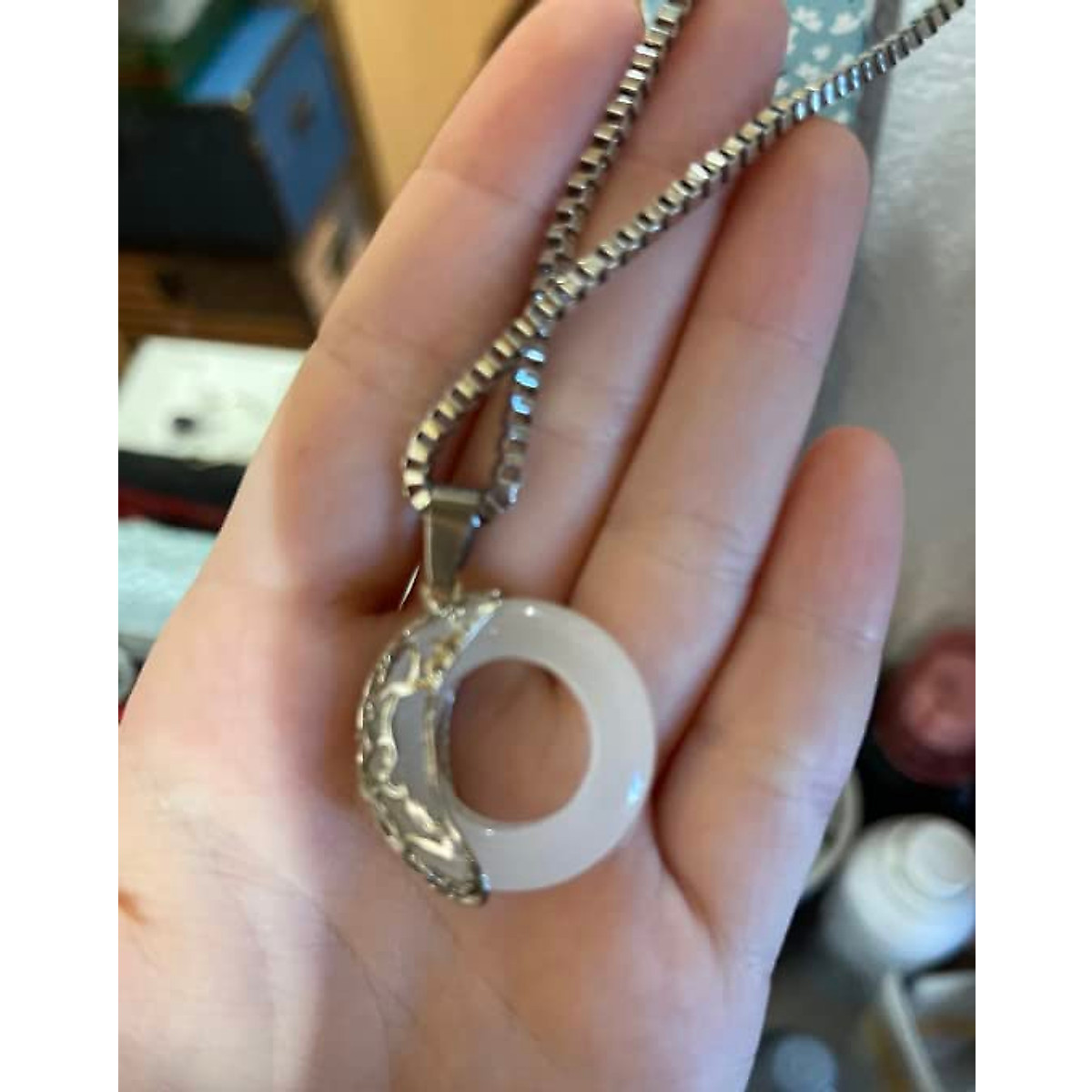 Pinstant Tian Guan Ci Fu Heaven's Official Blessing Anime Hua Cheng Xie Lian Charm Pendant Necklace