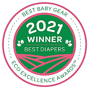 Bambo Nature Hypoallergenic Baby Diapers, Eco-Labelled Sustainable Diapers, Enhanced Leakage Protection, Totally Chlorine-free, Skin Friendly, and Super Absorbent - Size 4 (27 Count)