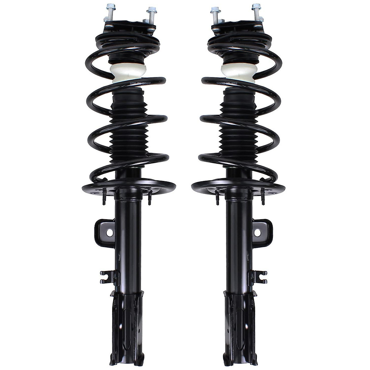 Detroit Axle - Front Struts Sway Bars for FWD 2011 2012 2013 Ford Explorer Complete 2 Struts with Coil Spring 2 Front Sway Bar Links Replacement Quick Install Ready Struts Shocks Assembly