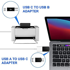 USB to USB C,Type C Female to USB Male,Type C Male to Type C Female,Compatible Samsung GalaxyMode,iPhone 13pro 12 ProXR 8 7,Laptop, PC