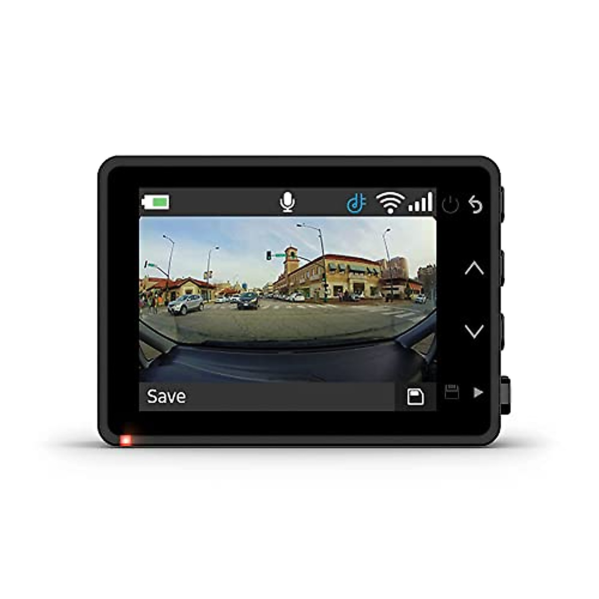 Garmin Dash Cam 67W, 1440p, 180-degree FOV, Remotely Monitor Your Vehicle and Signature Series Cloth