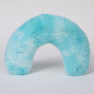 IMDOUBLEDOU Cat Pillow for Indoor Cats, Dog Pillows, Cutated Dog Calming Pillow, Ultra Soft Fluffy Cat Calming Pillow, Half Donut Cuddler (SkyBlue)