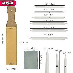Mr. Pen- Blending Stump, 14 Pack with Art Eraser, Blending Stumps for Drawing, Shading Pencils for Sketching, Blending Pencil, Blending Sticks for Drawing, Blending Tool, Blending Tools for Drawing
