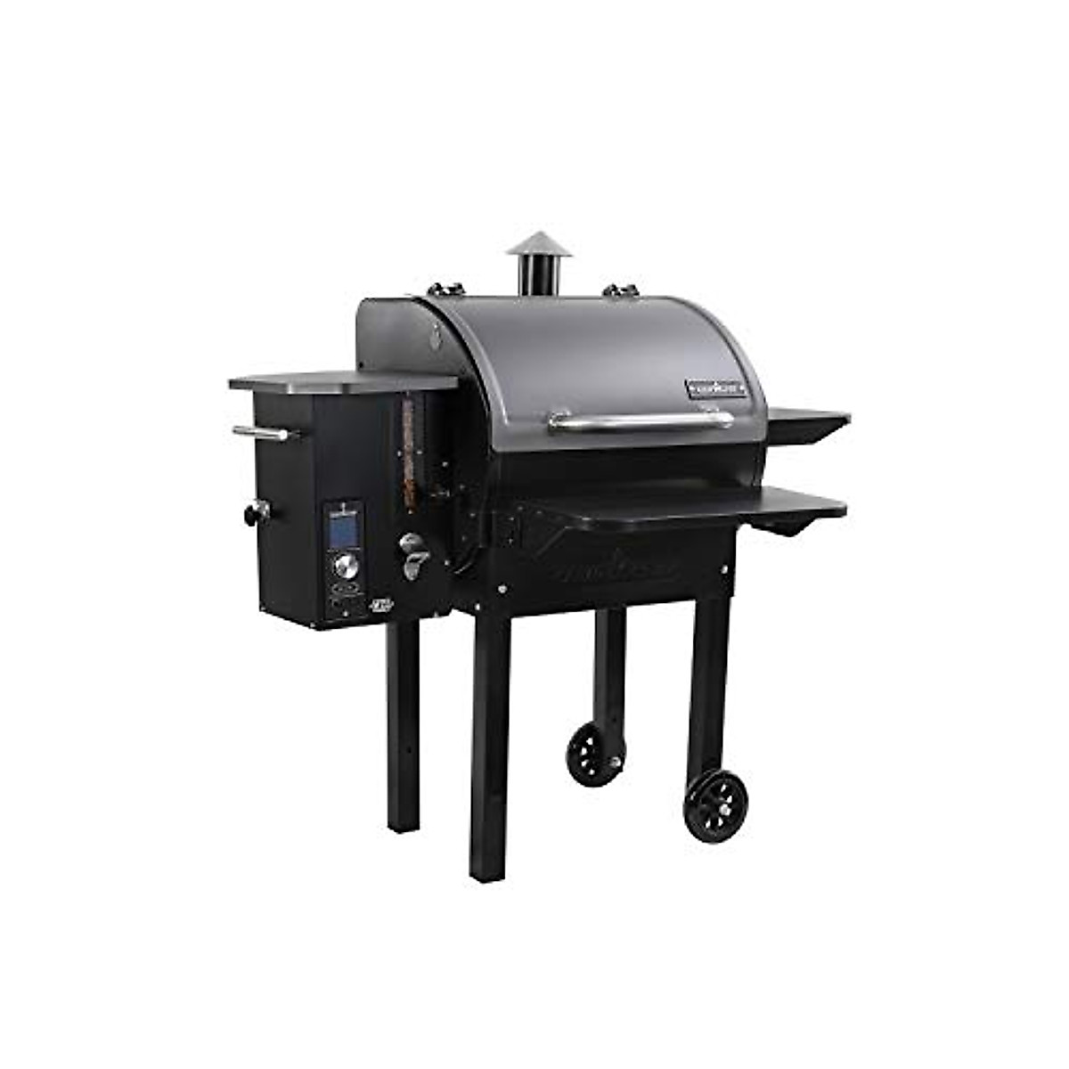Camp Chef PG24MZG SmokePro Slide Smoker with Fold Down Front Shelf Wood Pellet Grill, Pack of 1, Black