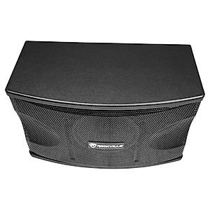 Rockville Pair KPS12 12" 3-Way 1600 Watt Karaoke Speakers+Wall Brackets/MDF, Black