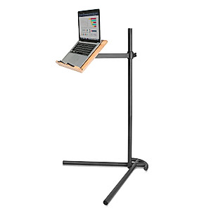 Laptop Stand for Couch, wishacc Height Adjustable Laptop Tray Tablet Book Stand for Reading in Bed, Compatible with Ipad Pro 12.9 Inch, Surface Laptop, Ipad Air, Ipad Mini,MacBook Pro/Air