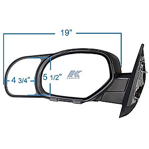 Fit System 80900 Chevrolet/GMC/Cadillac Towing Mirror - Pair