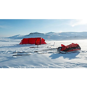 Fjellpulken Xplorer 168 cm Expedition Pulk, Ultimate Utility Sled for Extreme Adventures - Advanced Engineering, Durability, Comfort & Versatility Snow Sled