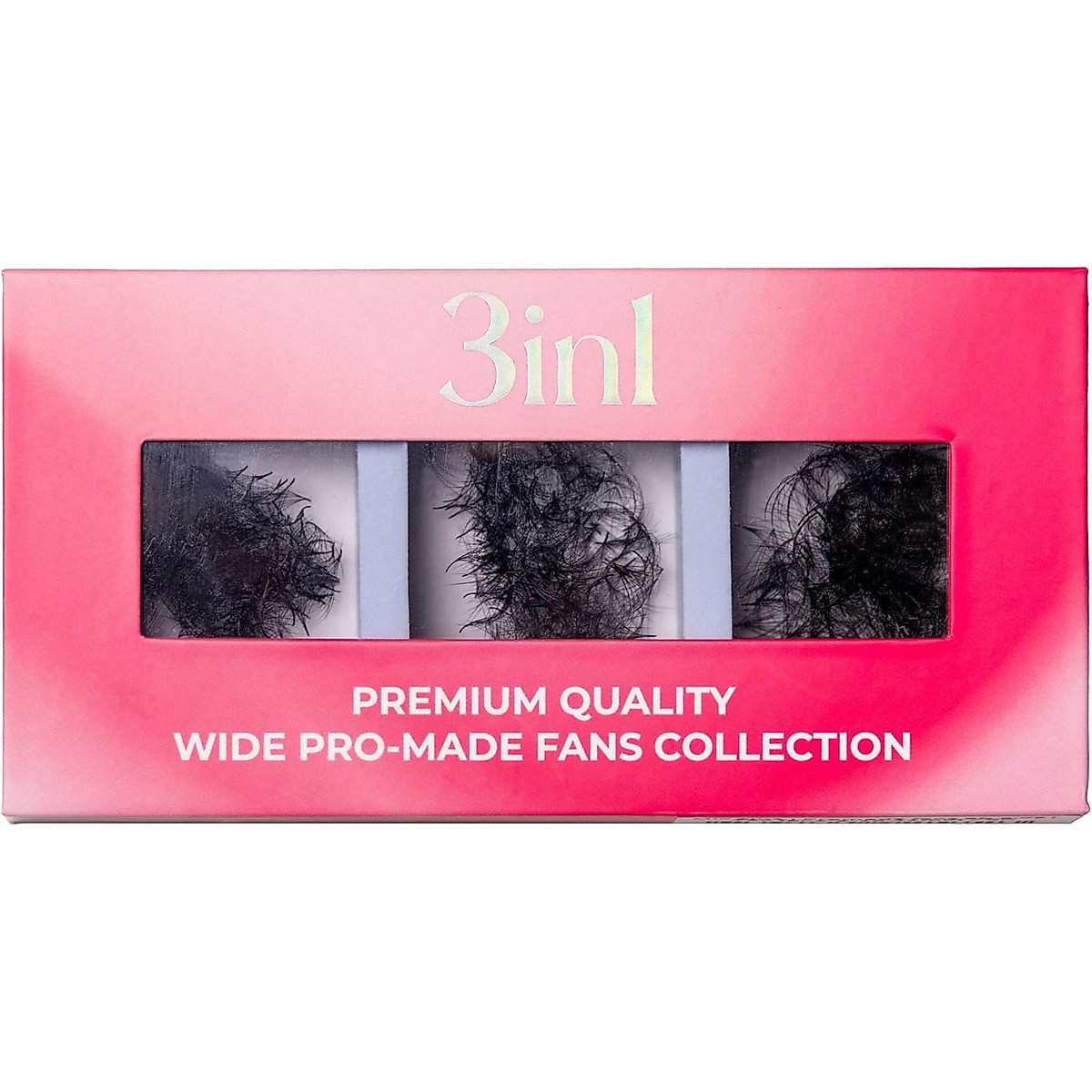 LLBA Promade Mix 750 Fans | Handmade Volume Eyelashes | Multi Selections From 5D To 12D | C CC D Curl | Thickness 0.03~0.1 mm | 9-18mm Length | Long Lasting | Easy Application 10D-0.03 D 13-14-15mm