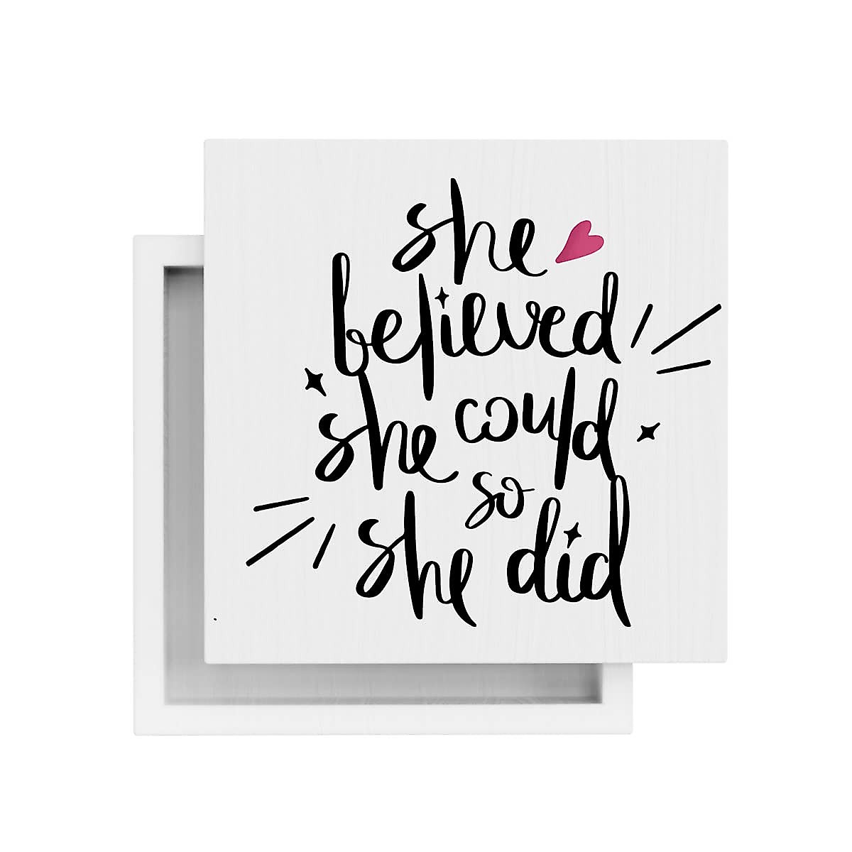 Inspirational Graduation Friendship Gifts Encouragement Gifts for Best Friends Spiritual Gifts for Women Farmhouse Wooden Box Sign for Home Office Bedroom Living Room Shelf Desk Table Decoration