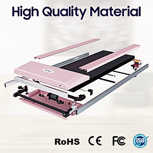 UMAY Walking Pad, Under Desk Treadmill with Remote, SPAX APP and LED Display, 3 in 1 Walking Jogging Running Machine for Home Office