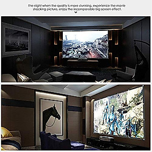IGREAT 200 inch Portable Outdoor Projector Screen, 16:9 Folding HD Big Size Movie Screen for Home Theater Office Presentation